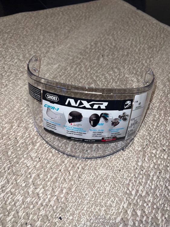 Visière transparente Shoei NXR CW-R1 | Kaufen auf Ricardo