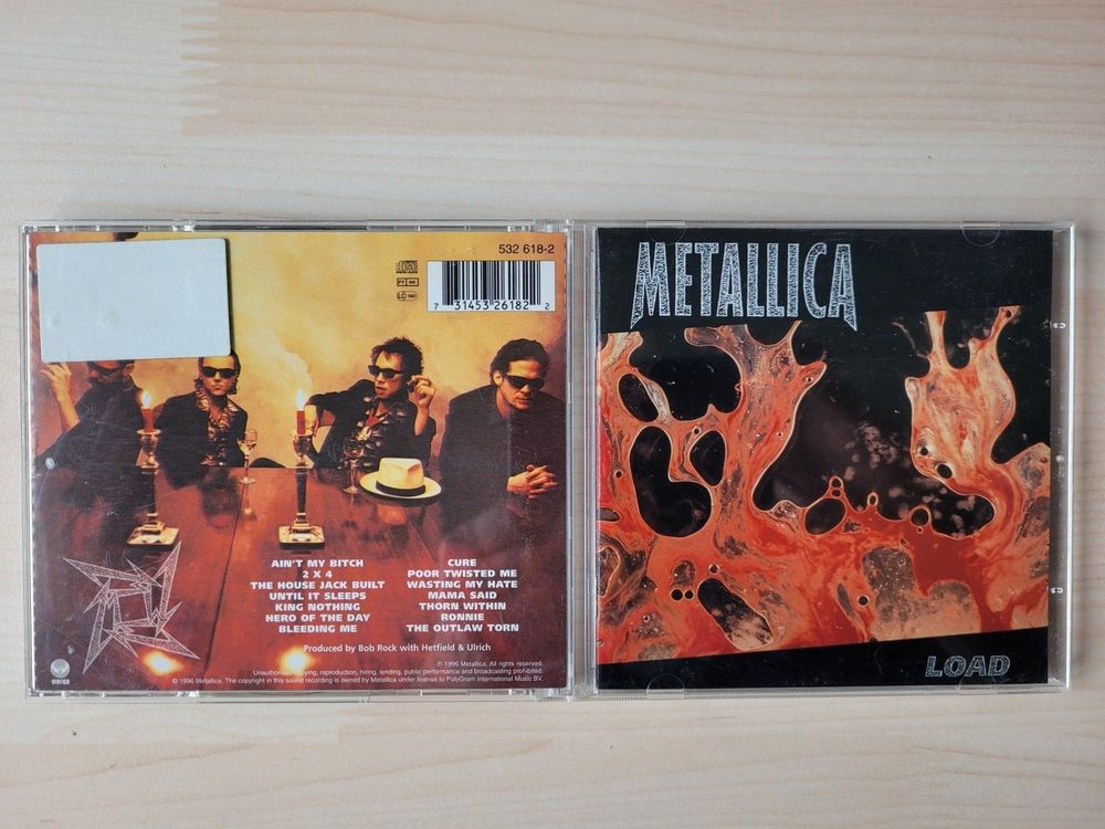 Metallica - Load CD 1996 (Gebraucht) in Nebikon für CHF 1.5 – mit ...