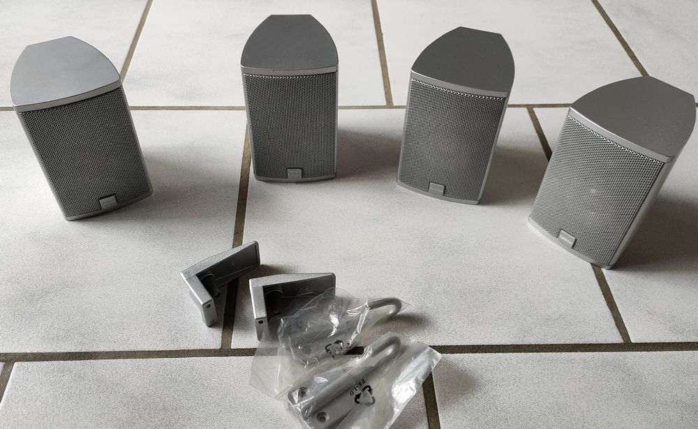 CANTON CD 10 II Satellitenlautsprecher, silber, -4- Stück | Kaufen auf ...