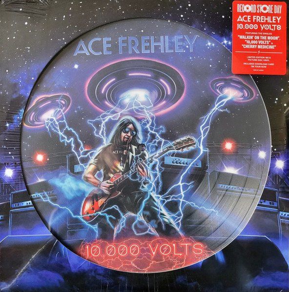 Ace Frehley, 10'000 Volts - LP Picture Disc USA 2024 Kiss (Neu und originalverpackt) in ...