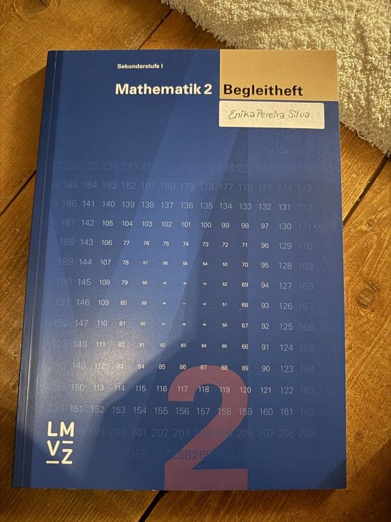 Lehrmittel Verlag Zürich Set SEK 1 Mathe 2 (Neu (gemäss Beschreibung ...