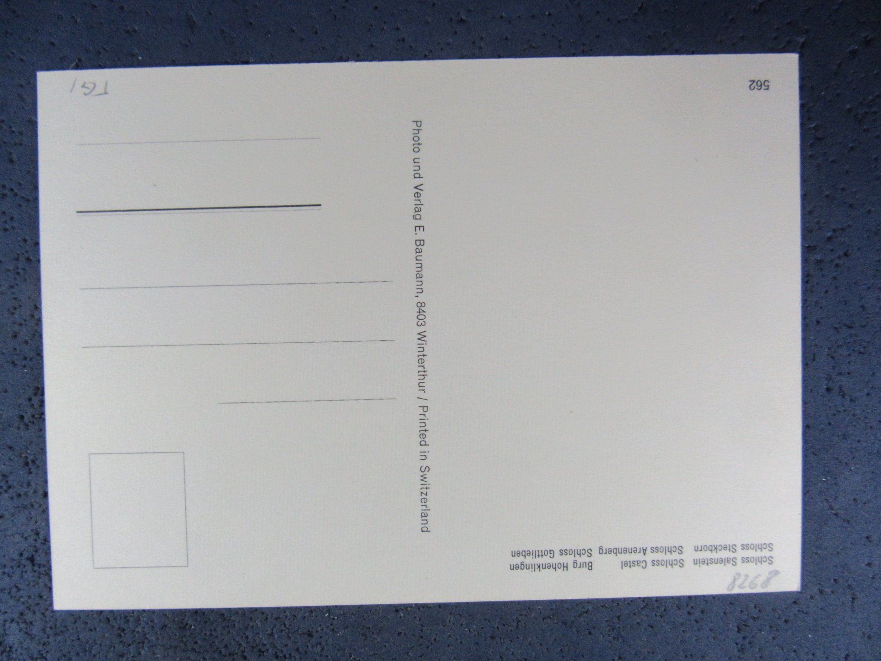 SCHLÖSSER UND BURGEN AM UNTERSEE UND RHEIN TG AK SH (Gebraucht) in ...