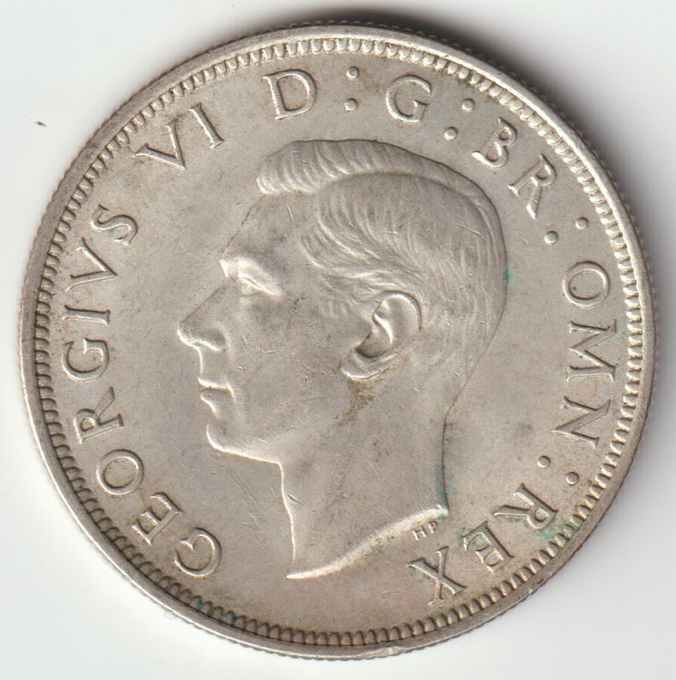 1945 Silber Half Crown George VI Grossbritannien Münze EF (Gebraucht ...