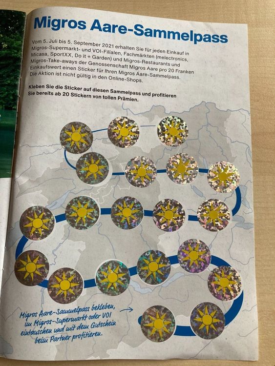 Migros Sammelpunkte, Sammelpass | Kaufen auf Ricardo