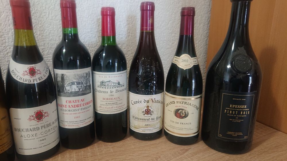 Vend lot vin rouge de 1978 a 2000 | Kaufen auf Ricardo