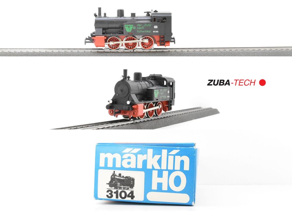 Märklin 3104 Dampflok BR 89 DB H0 WS Analog mit OVP | Kaufen auf Ricardo
