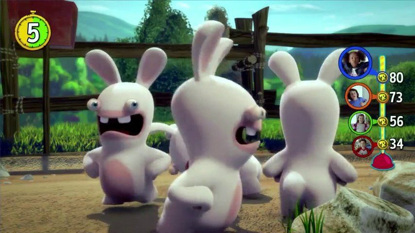Rabbids Invasion die Interaktive TV-Show Kinect Xb One (Gebraucht) in ...