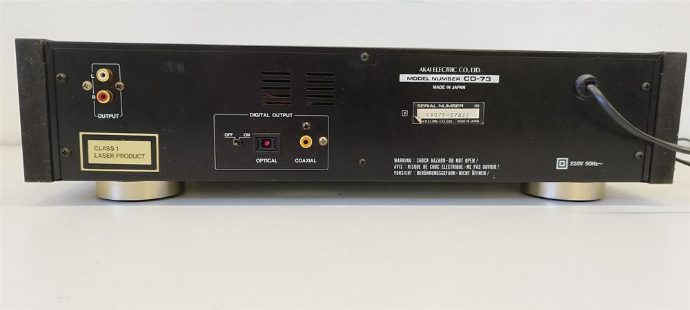 AKAI CD-73 (Defekt) in Niederdorf für CHF 249 – mit Lieferung auf ...
