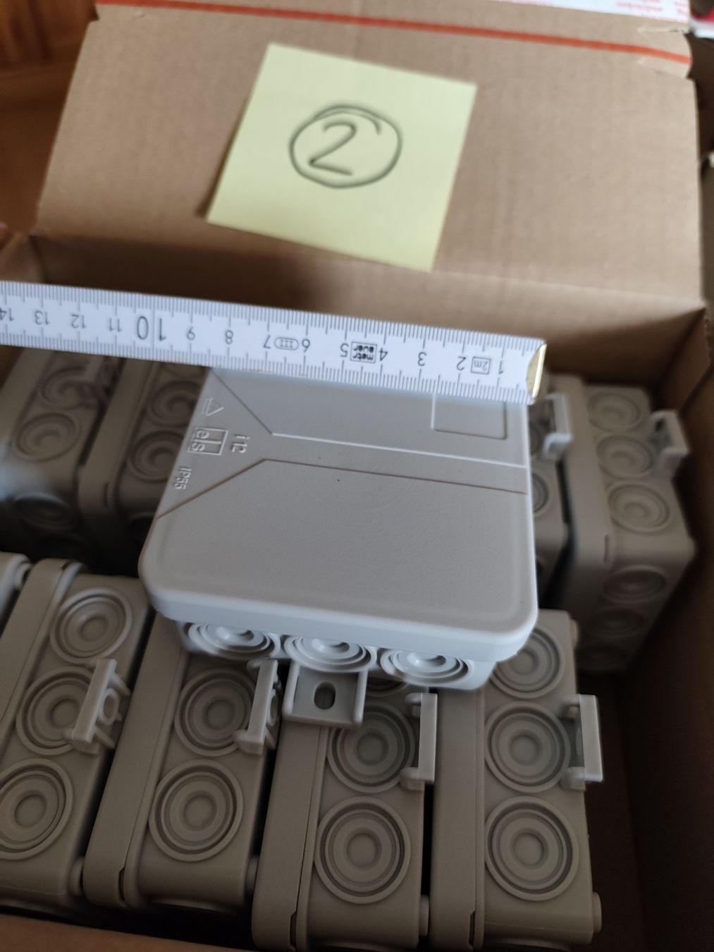 (2) Elektro Verteil Dosen 12 Stück (Neu (gemäss Beschreibung)) in ...
