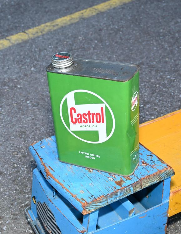 alter CASTROL motor oil London BLECHDOSE ölkanister | Kaufen auf Ricardo