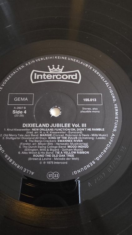 Dixieland Jubilee Vol. III -2Lp 1975 G,G (D'occasion) à Yvonand pour ...