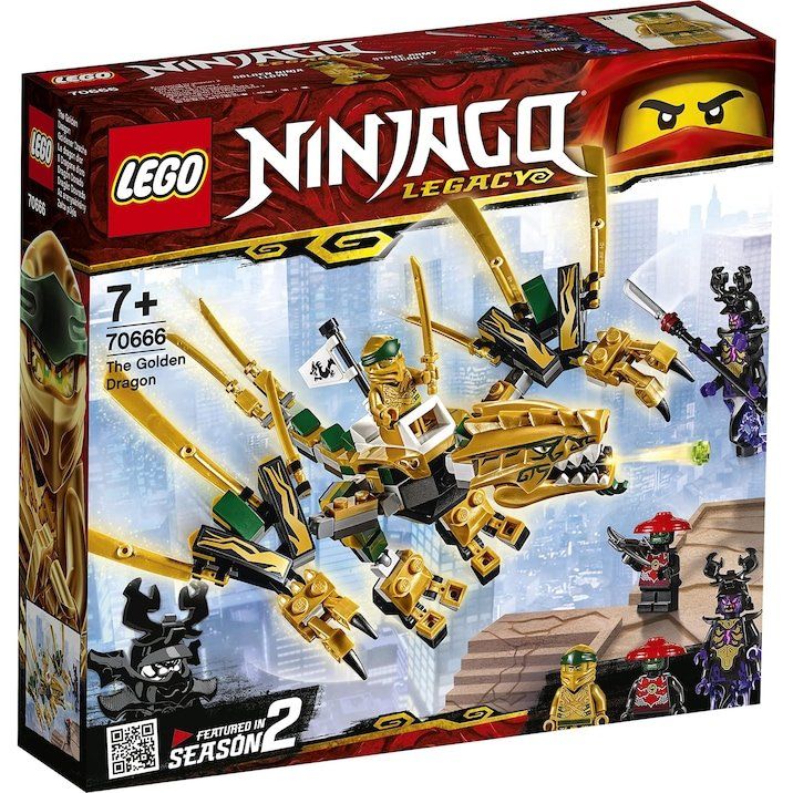 LEGO NINJAGO GOLDENER DRACHE 70666 (Neu und originalverpackt) in ...