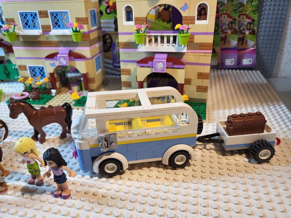 Lego Friends Reiterhof 3185 Set mit Schachtel und Anleitung | Kaufen ...