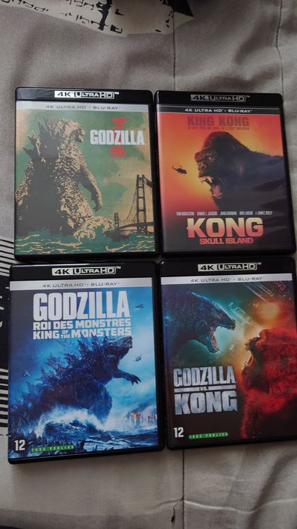 Godzilla vs Kong collection 4 films 4k (Neu (gemäss Beschreibung)) in ...