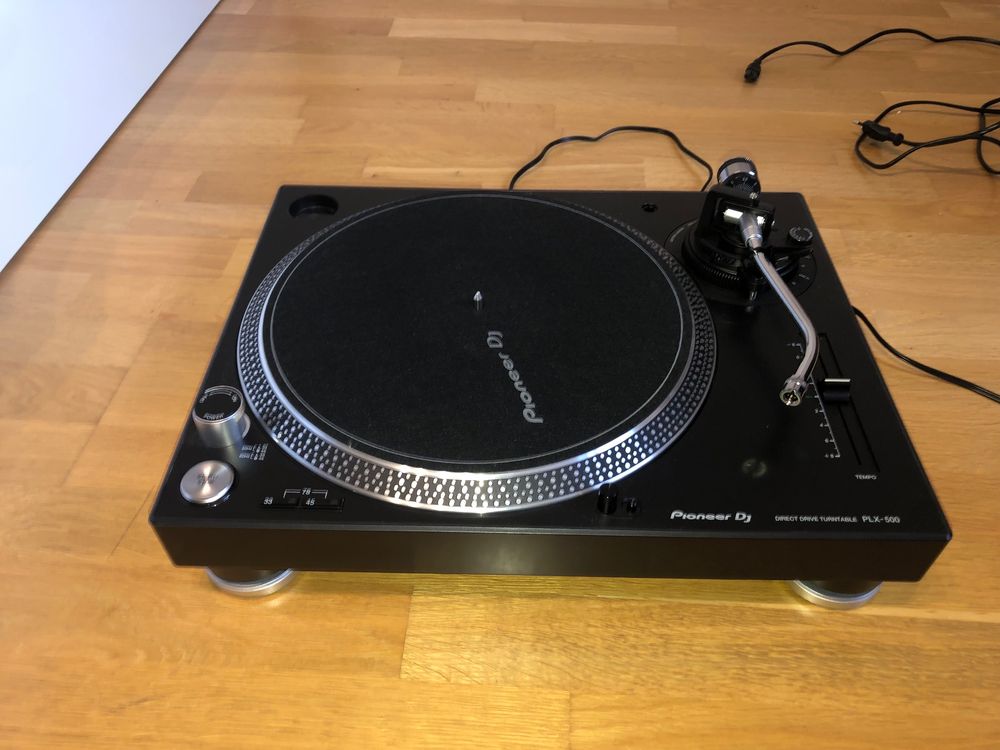 2x Pioneer PLX-500 schwarz | Kaufen auf Ricardo
