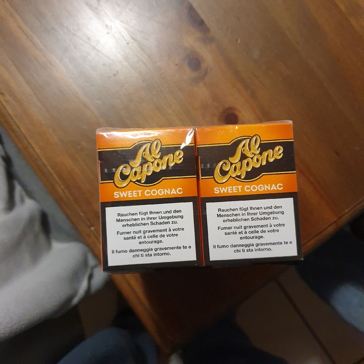 10 Pack Al Capone Sweet Cognac Zigarilos | Kaufen auf Ricardo