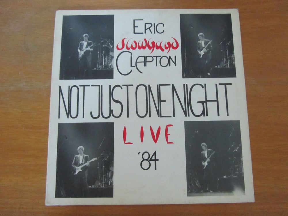 ERIC CLAPTON: Not Just One Night LIVE 84 / Bootleg | Kaufen auf Ricardo