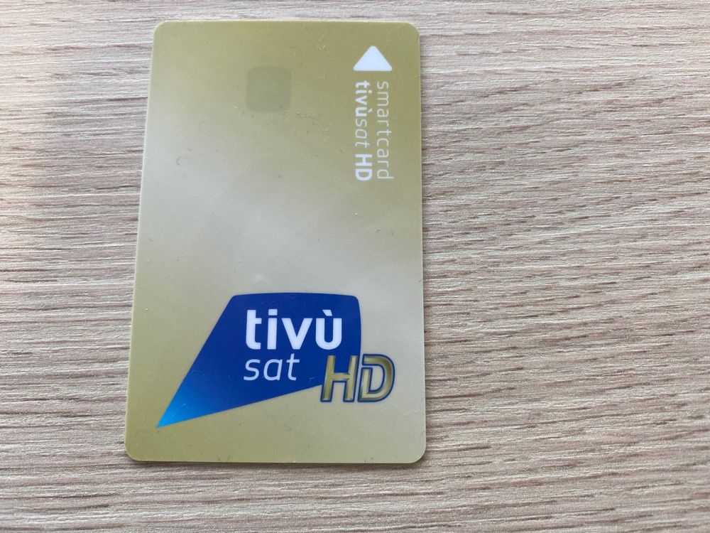 Tivusat HD card + Humax receiver ITALIA | Kaufen auf Ricardo