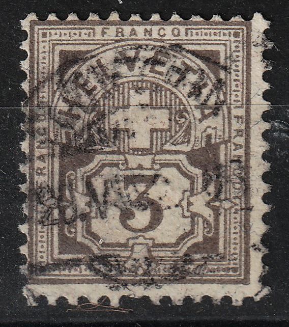 1894 Ziffermuster ZNr. 59B (Gebraucht) in Arlesheim für CHF 1.5 – mit Lieferung auf Ricardo kaufen