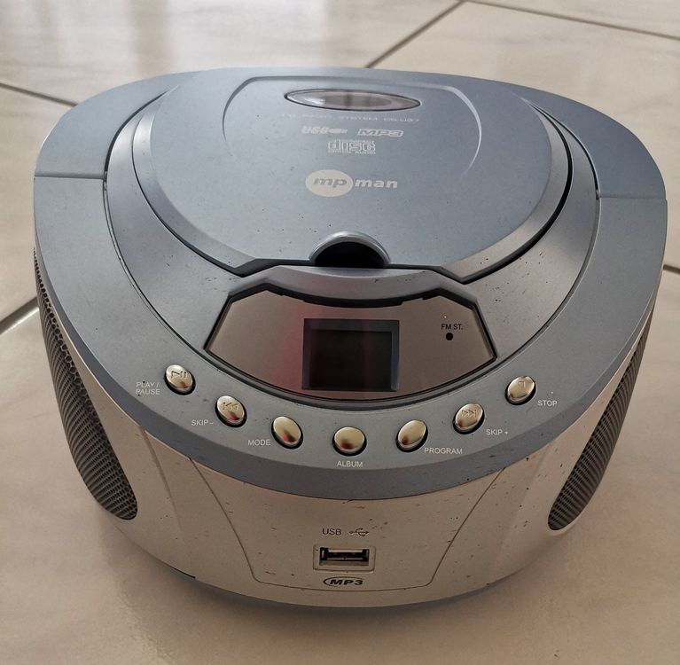 Portabler Radio/CD-Player mpman | Kaufen auf Ricardo