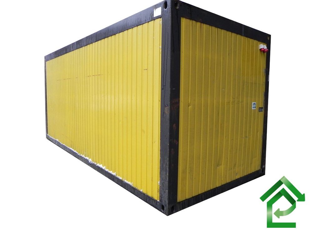 Bürocontainer / Lagercontainer mit 2 Fenster (Gebraucht) in Riedtwil für CHF 195 – nur Abholung ...