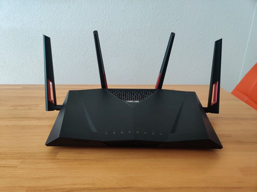 Asus Wireless-AC3100 Dual Band Gigabit Router RT-AC88U (Gebraucht) in ...