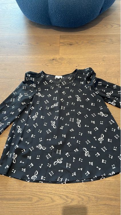 Stylish Claudie Pierlot Musical Notes Blouse (Gebraucht) in La Croix ...