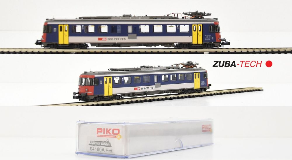 Piko 94160A E-Triebwagen RBe 540 SBB, Spur N GS Analog OVP (Gebraucht) in St. Gallen für CHF 165 ...