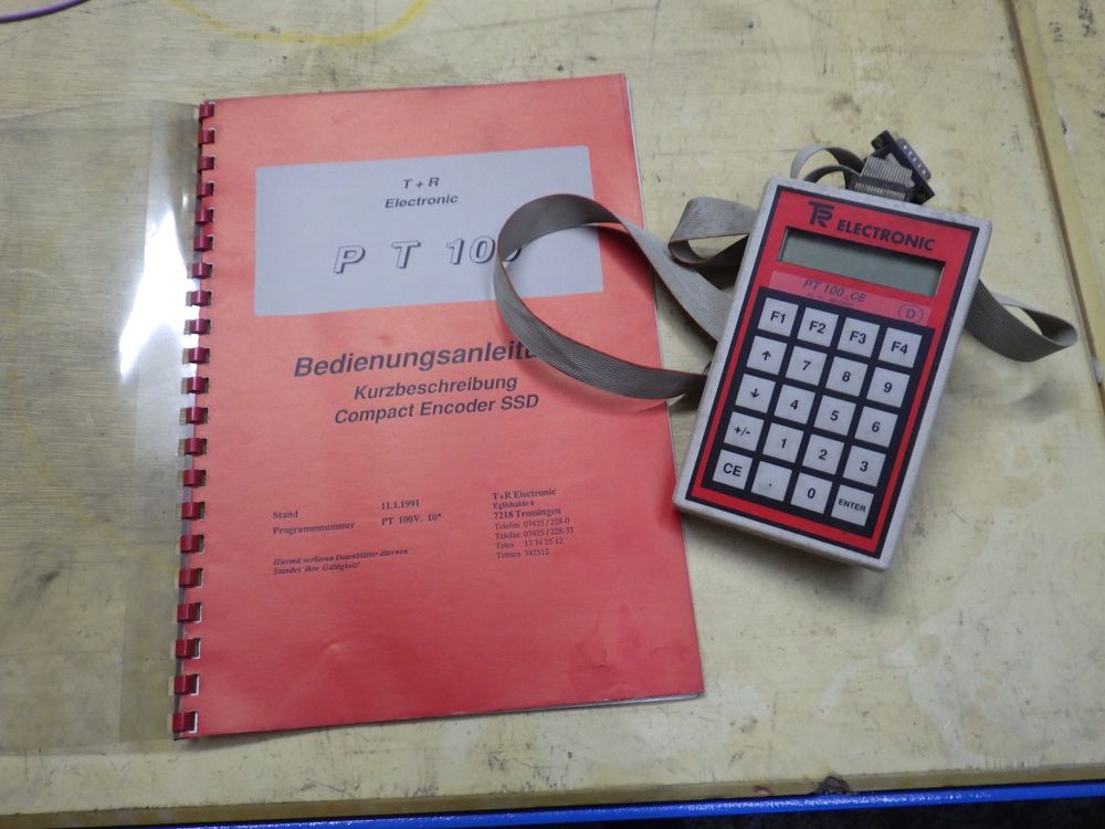 T+R Electronic Programmierterminal PT 100 (Gebraucht) in Kirchleerau ...