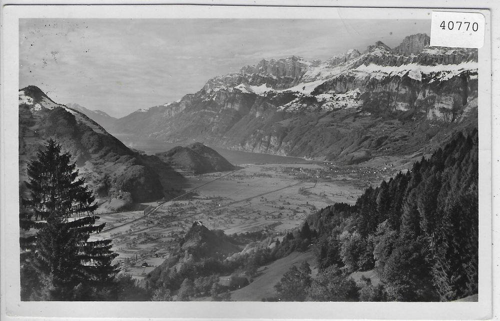 Wallensee mit den Churfirsten (Gebraucht) in Ettingen für CHF 2 – mit Lieferung auf Ricardo kaufen