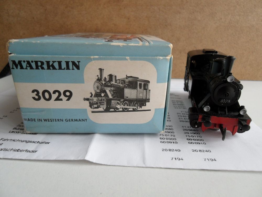 Märklin H0 Dampflok 3029 | Kaufen auf Ricardo