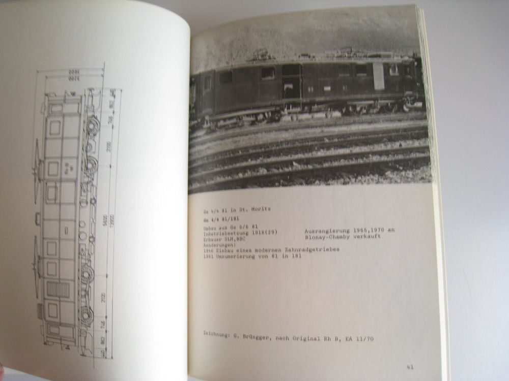 Die Elektrischen Lokomotiven+Triebwagen der Rhätischen Bahn | Kaufen auf Ricardo