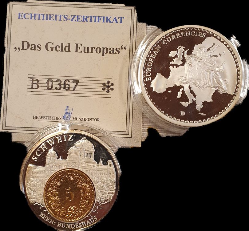 Menete commemorative das geld europas (Usato) a per CHF 20 – con ...