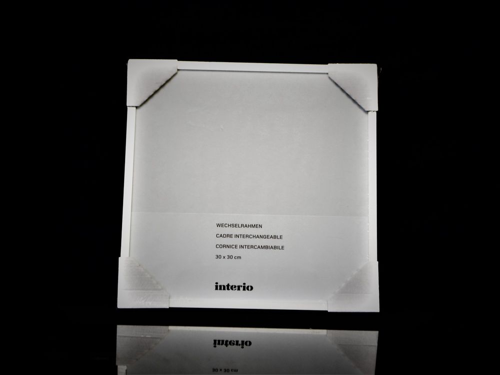 INTERIO | Wechselrahmen | 30 x 30 cm (Neu und originalverpackt) in ...
