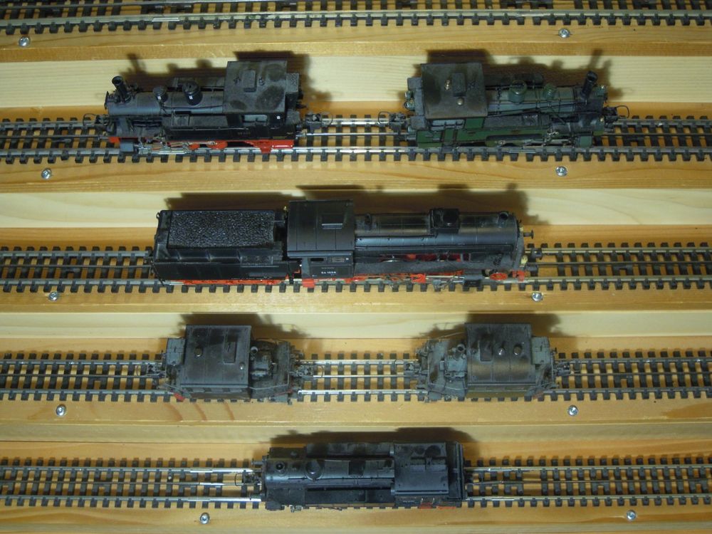 TRIX EXPRESS Zugset 6 Lok's und 23 verschiedene Wagen (Gebraucht) in ...