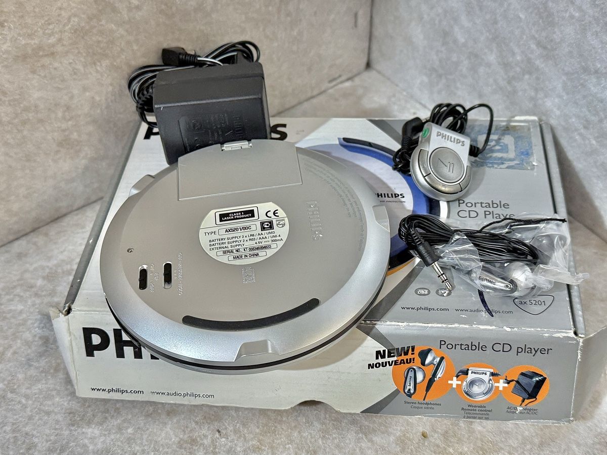 Philips AX5201 Tragbarer CD Player - Top Zustand! (Neu (gemäss ...