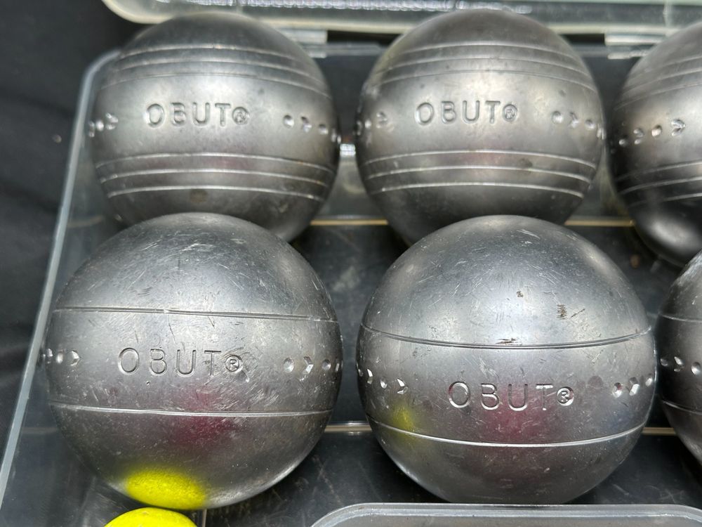 Jeu de 6 boules de pétanque de la marque OBUT (Gebraucht) in Morges für ...