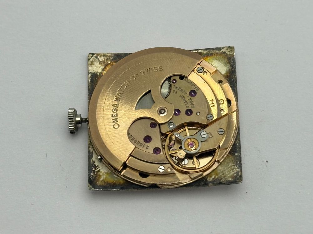 Omega Werk Kaliber 711 De Ville Meister Zifferblatt (Gebraucht) in ...