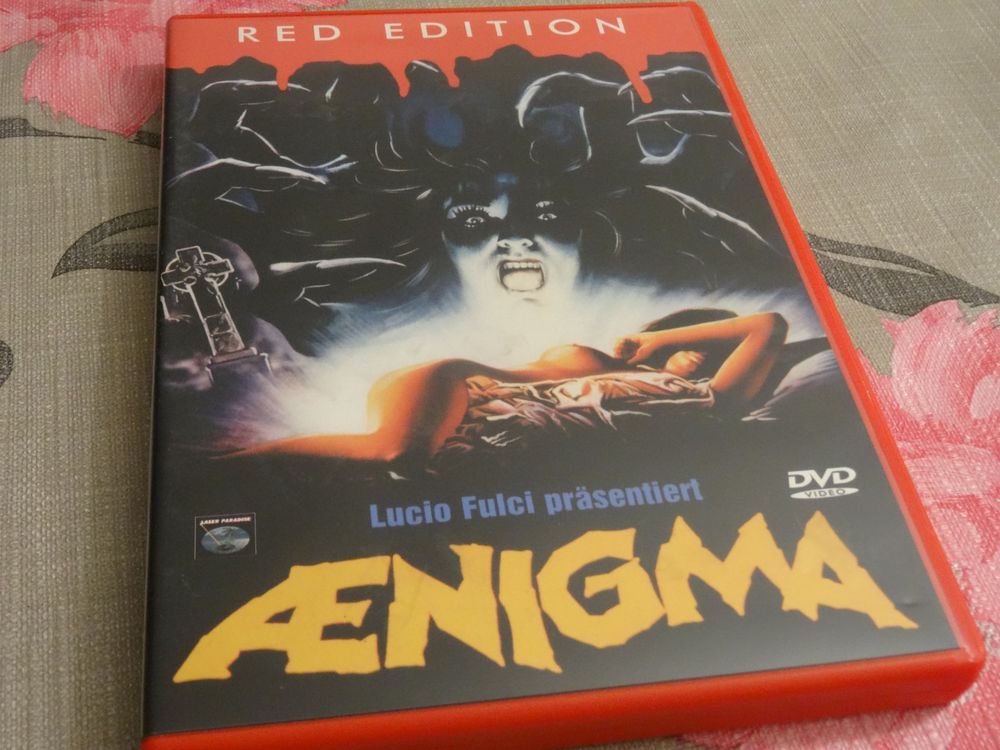 Aenigma - Lucio Fulci präsentiert Horrorfilm DVD RED EDITON (Gebraucht ...