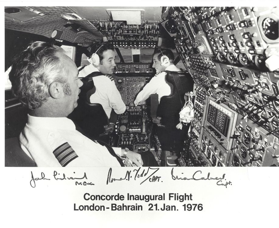 Archives British Airways photo Concorde 1976 (Gebraucht) in Genève für ...