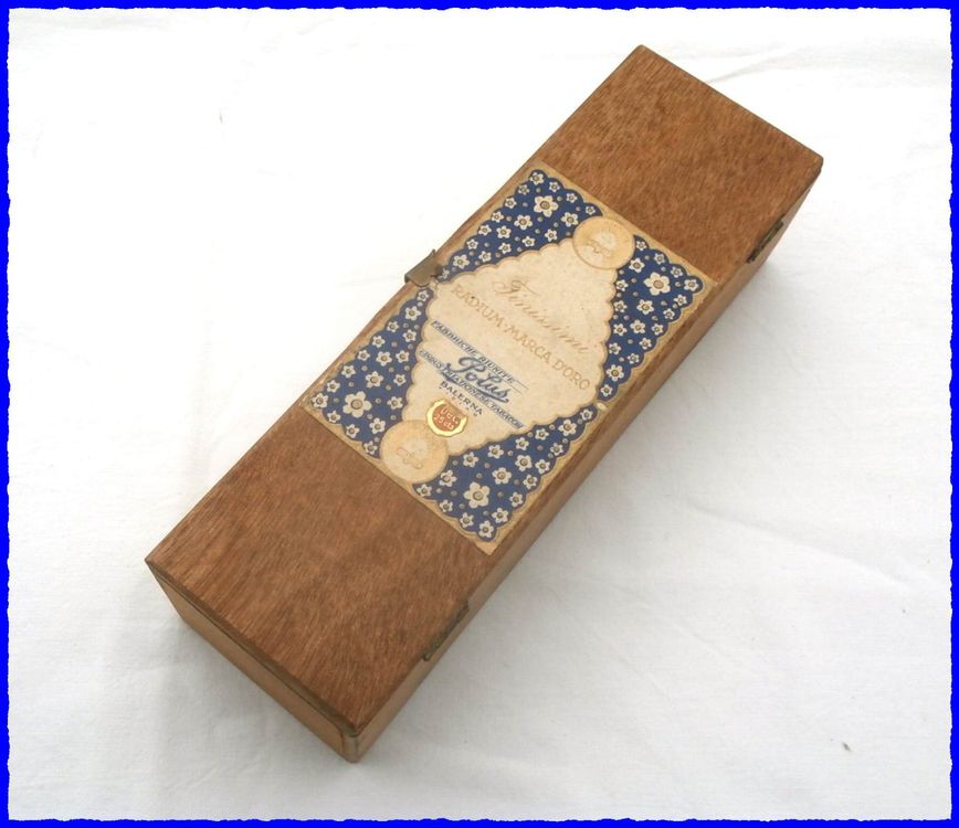 antike ZIGARRENBOX um 1920 - Polus SA in Balerna (Tessin) | Kaufen auf ...
