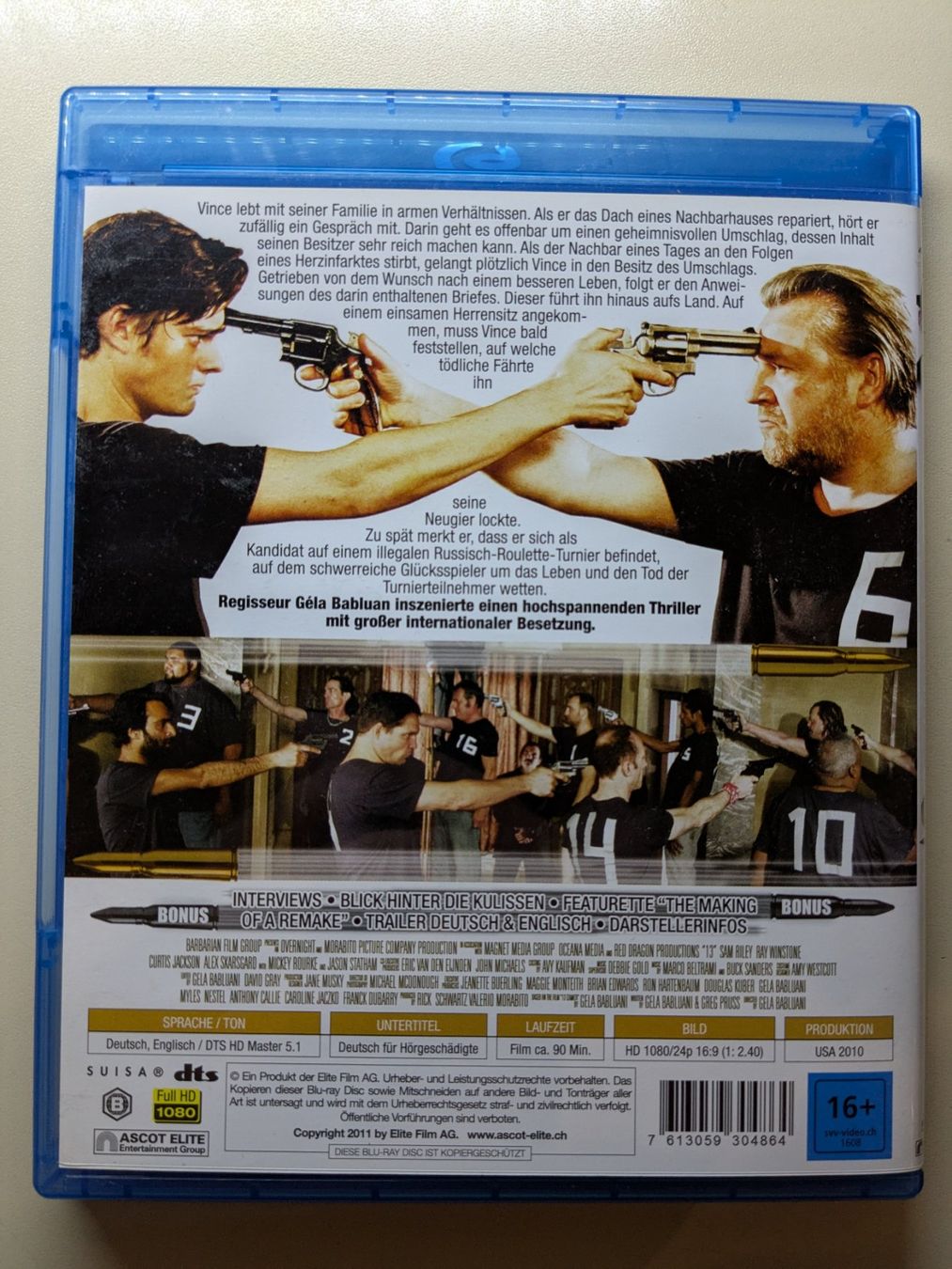 "13 - Thirteen" mit Jason Statham [Blu-ray] (Gebraucht) in Port für CHF ...