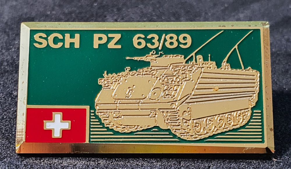 W345 - Pin Armee Militär Fahrzeug Panzer - SCH PZ 63/89 (Gebraucht) in ...
