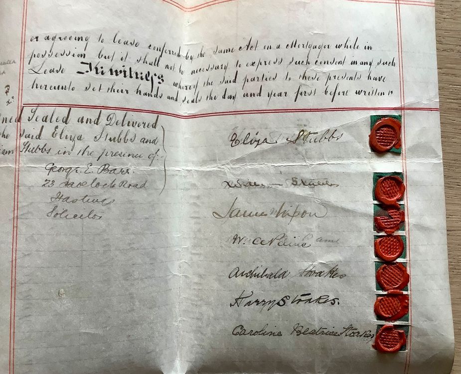 1907 Antike Handgeschriebene Urkunde aus England mit Siegeln (Gebraucht) in Root für CHF 15 ...