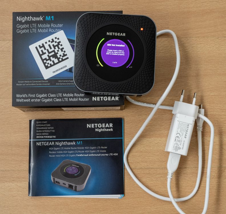 Netgear® MR1100 (M1) Mobiler 4G LTE WLAN Router | Kaufen auf Ricardo