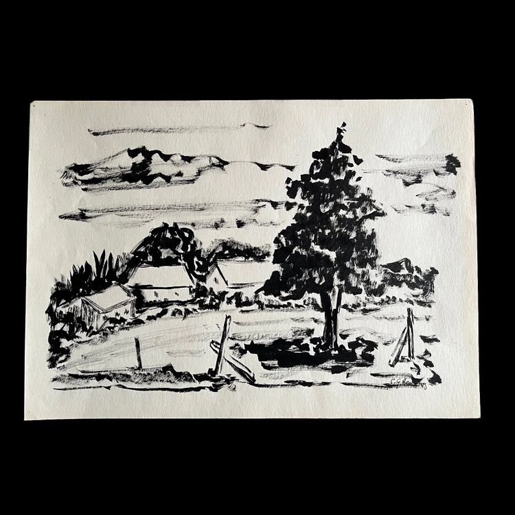 Carl Gottfried HEDINGER, Zeichnung (2) (Gebraucht) in für CHF 5 – mit ...