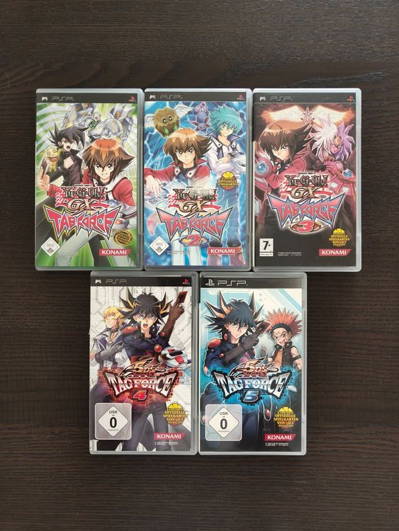 Yugioh Tag Force Set, 1 2 3 4 5, PSP (Gebraucht) in Zürich für CHF 199 ...
