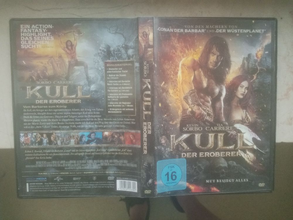 Kull the Conqueror DVD - Kevin Sorbo, Tia Carrere 48 (Gebraucht) in ...