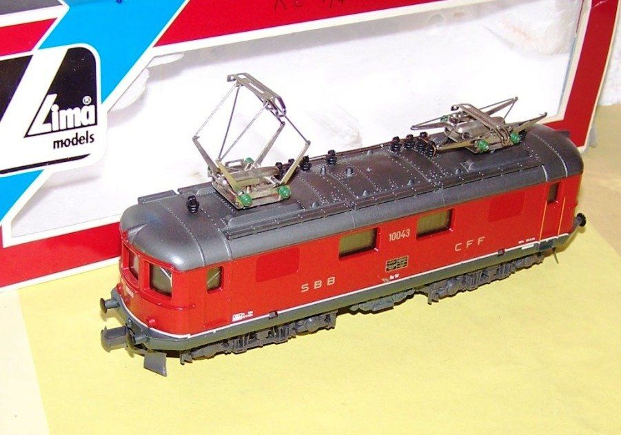 Lima HO 8067L: SBB Elektrolok Re 4/4 I, rot, Dépot Lausanne | Kaufen auf Ricardo