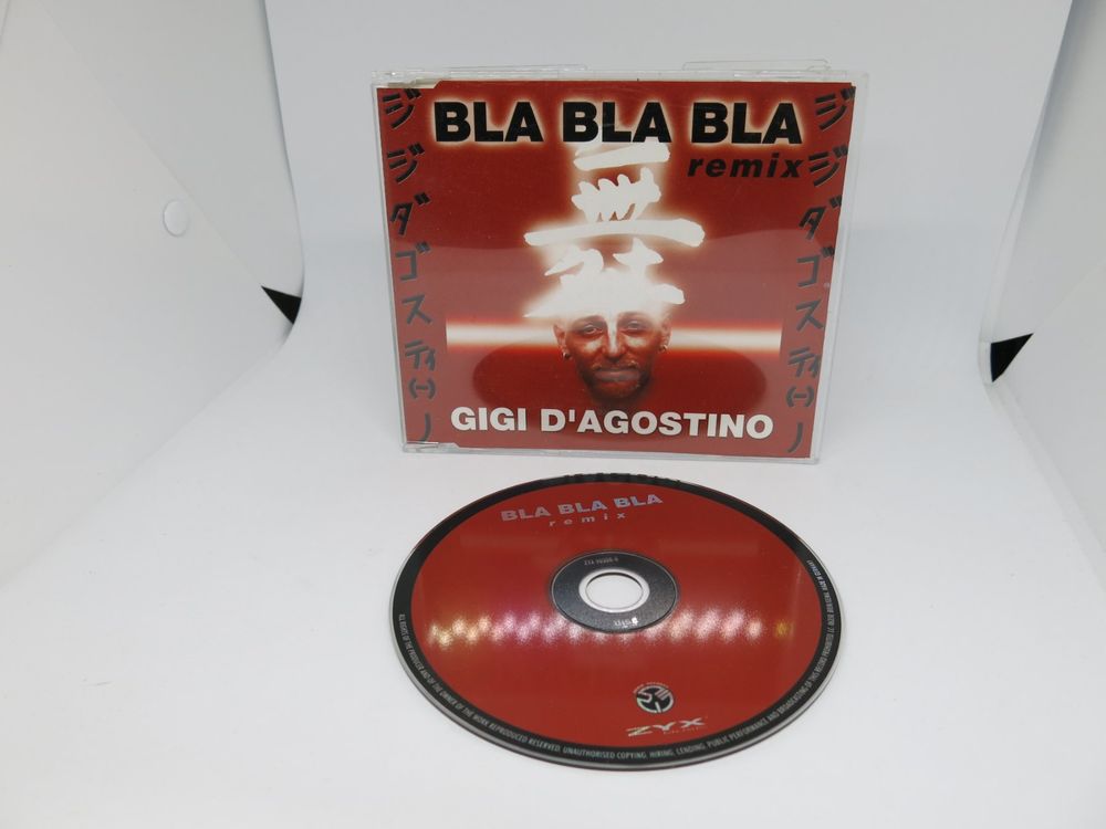 Maxi CD: Gigi D'Agostino – Bla Bla Bla (Remix) | Kaufen auf Ricardo
